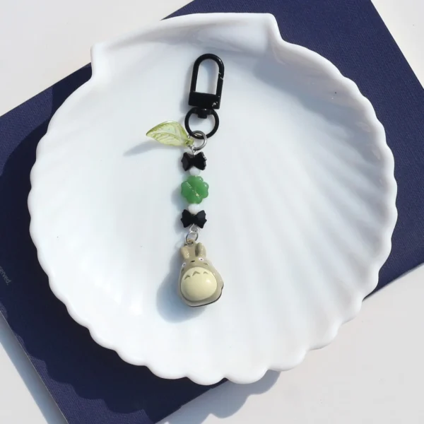 Cute Totoro Ringing Bell Keychain
